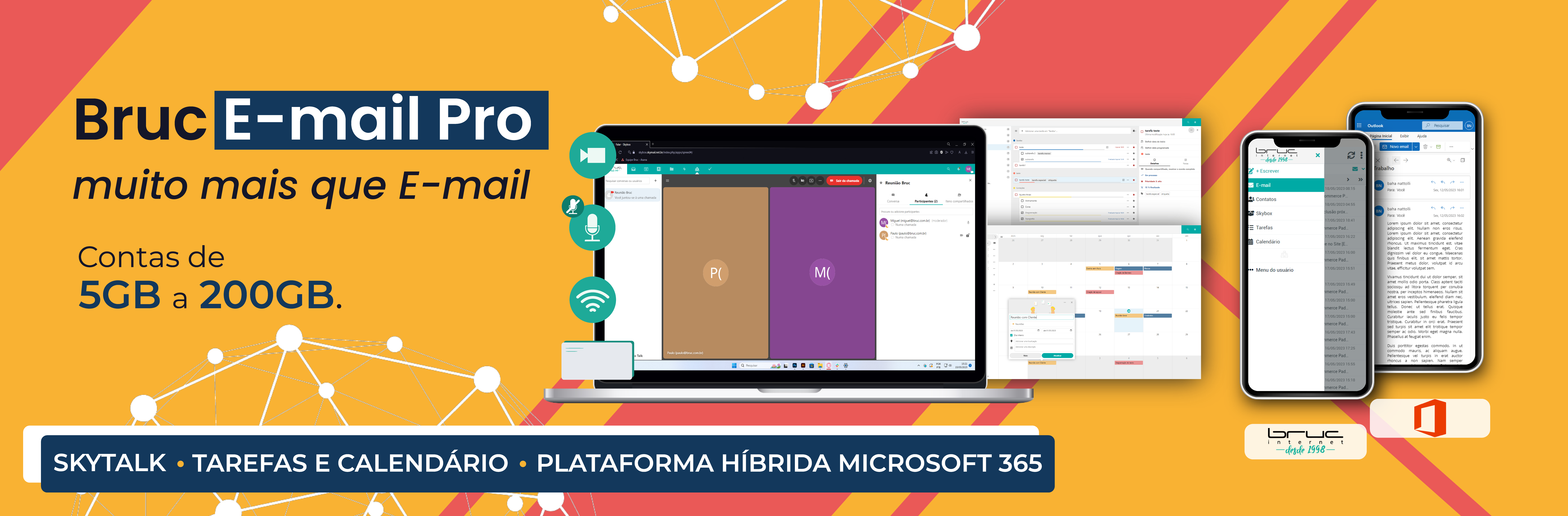 E-mail Corporativo, Hospedagem e E-commerce em Curitiba - Bruc Internet